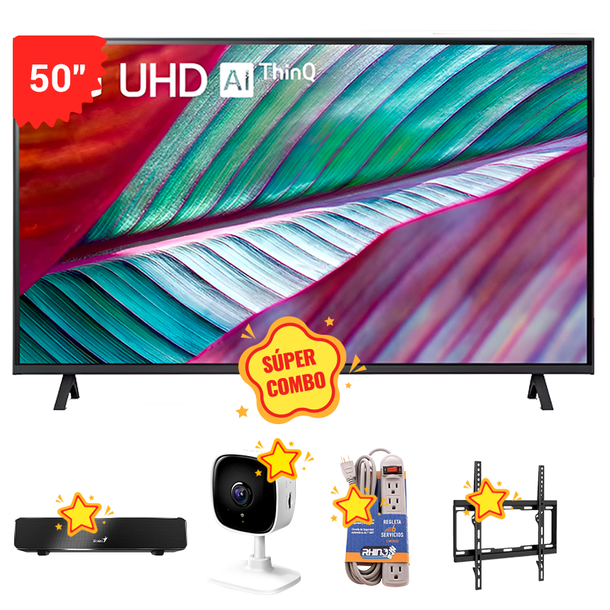 LG 50" 4K UHD (LG0TELUHD50UR7800PSB) | Tienda Virtual