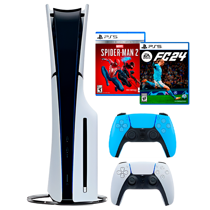 COMBO CONSOLA SONY PS5 EDICION DISCO (1TB) + VIDEOJUEGO SONY PS5 ...