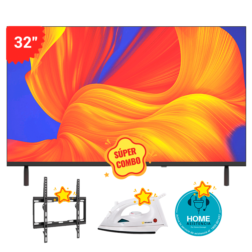 INNOVA 32" SMART LED HD (IN-LED-32HD-GTV-MO) | Tienda Virtual