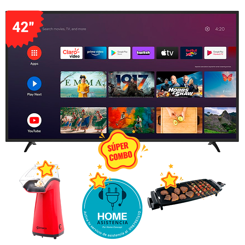 JVC 42" SMART LED FHD (LT-42KB327) | Tienda Virtual