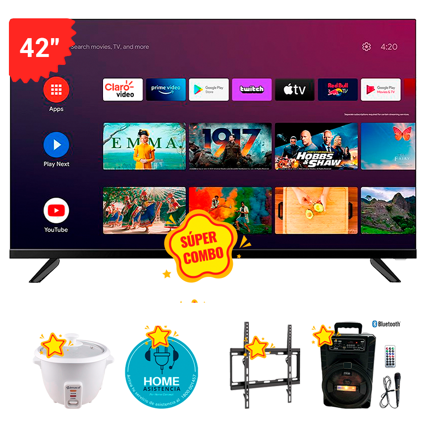 JVC 42" SMART LED FHD (LT-42KB327) | Tienda Virtual