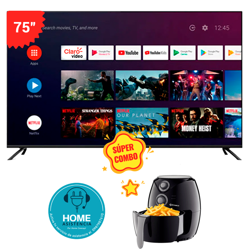 JVC 75" (LT-75KB618) | Tienda Virtual