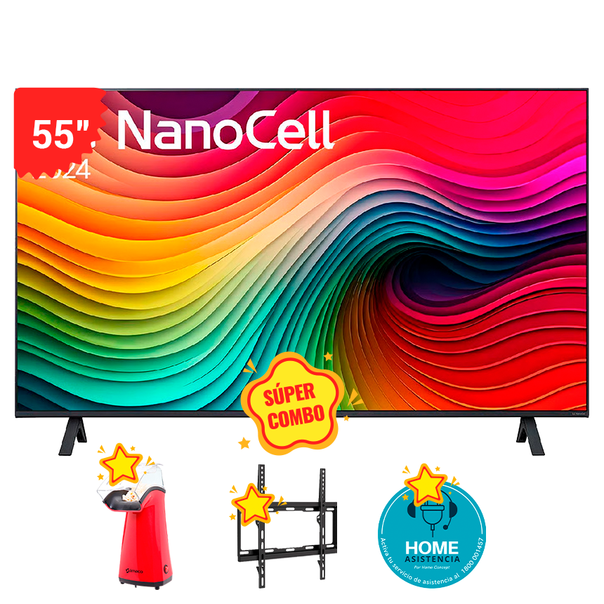 LG NANOCELL 55" 4K (55NANO80TSA) | Tienda Virtual
