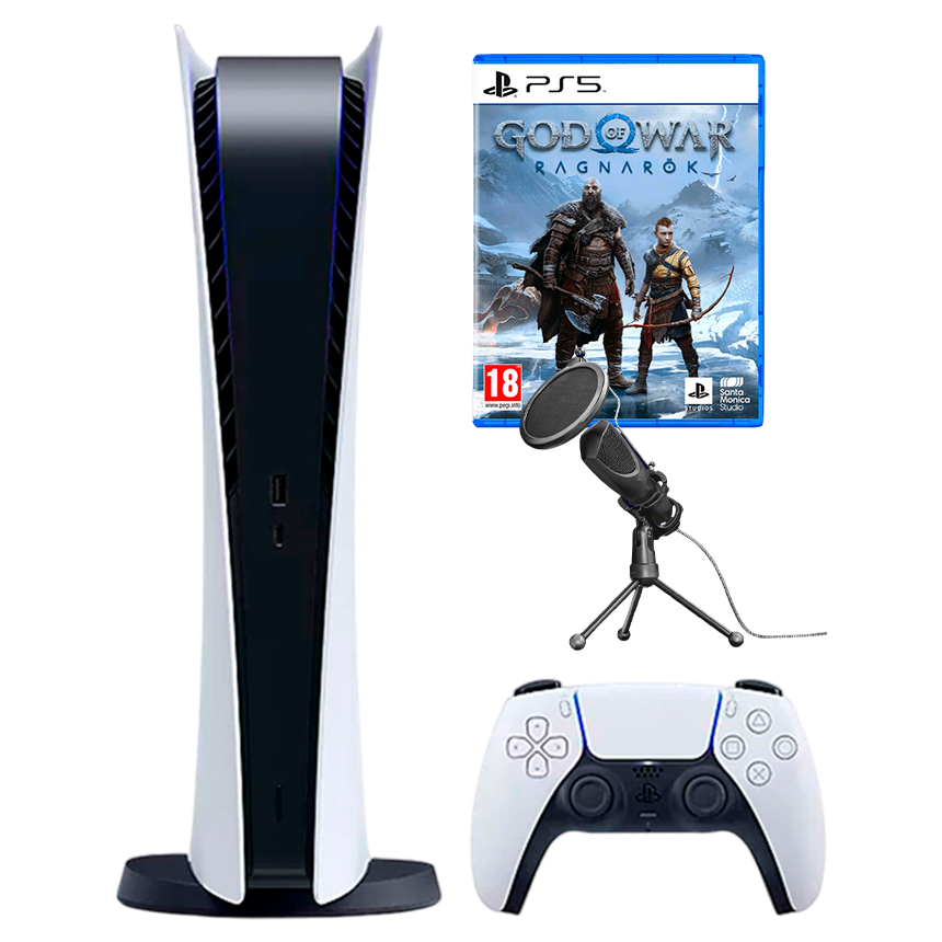 SONY PLAY STATION 5 EDICION DIGITAL (825GB) GOD OF WAR RAGNAROK | Tienda Virtual